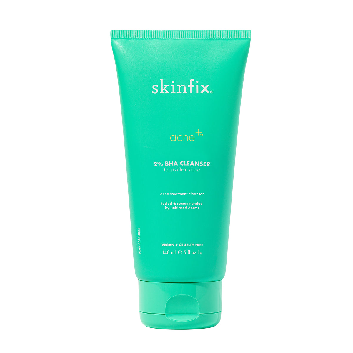 Acne+ 2% BHA Cleanser Face Wash to Reduce Acne – Skinfix USA